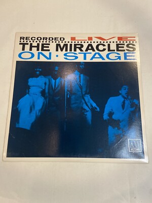 The Miracles ‎- Recorded Live On Stage LP Vinyl 1963 Motown M5-220V1 | eBay