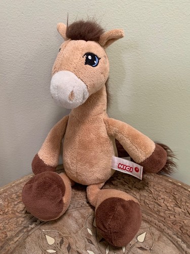 NICI Germany - "Moonlight" Brown Tan Horse Pony Plush Soft Toy Animal ...