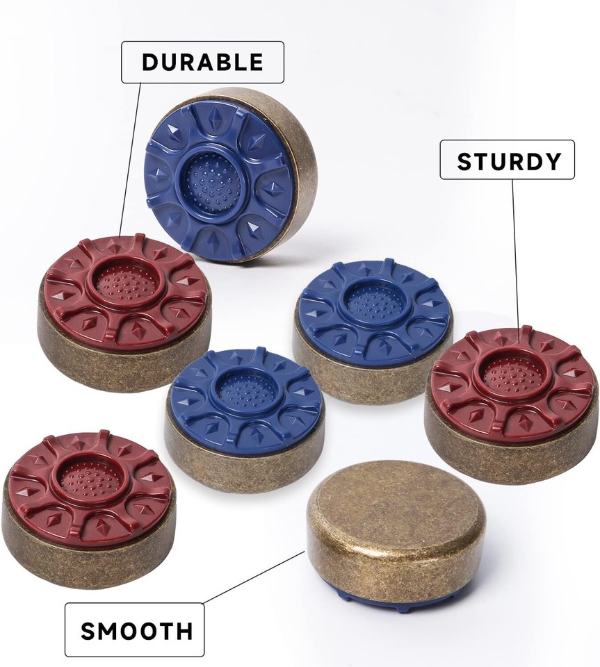 GSE 2-1/8" OR 2-5/16" Shuffleboard Table Replacement Pucks - Set of 8 ...