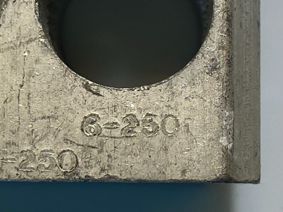 Electrical Landing Terminal Lug Dual Size GE (TCAL-43) (2/0-250MCM/#6 ...