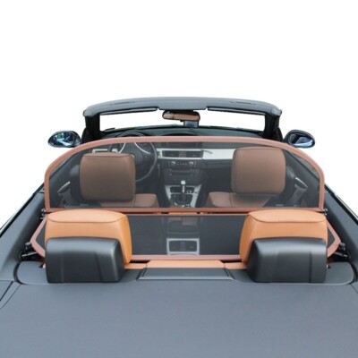 2007-2013 BMW 3 Series E93 Convertible Wind Deflector in Brown Windstop ...