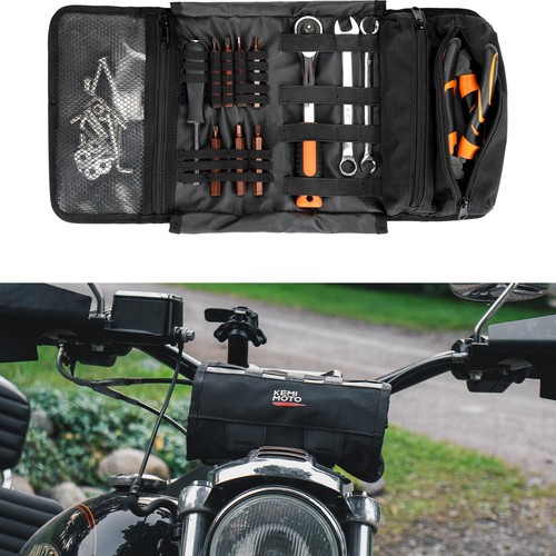 Motorcycle Tool Bag Handlebar kit for Softail Dyna Sportster [Tool Not ...