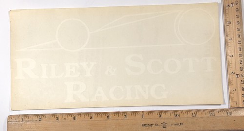 IMSA Rolex 24 Hours Of Daytona Riley & Scott Racing Decal Wayne Taylor ...