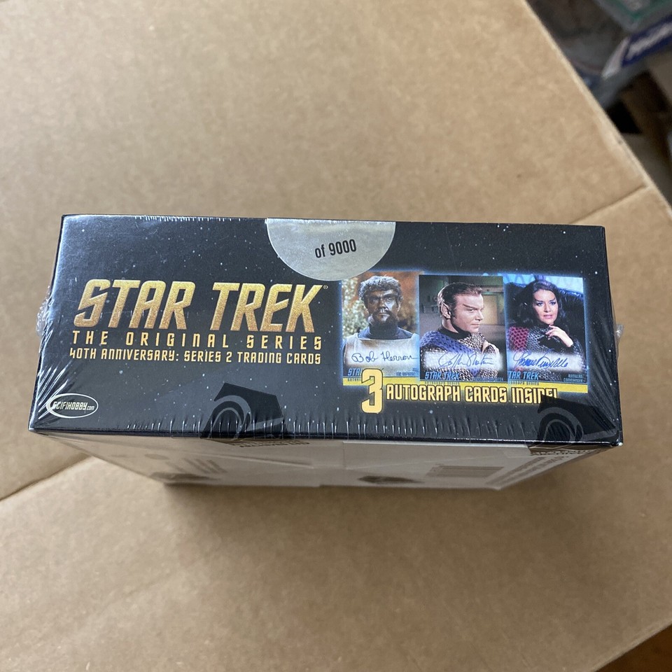 Star Trek The Original Series 40th Anniversary Series 2 Box 24ct ...