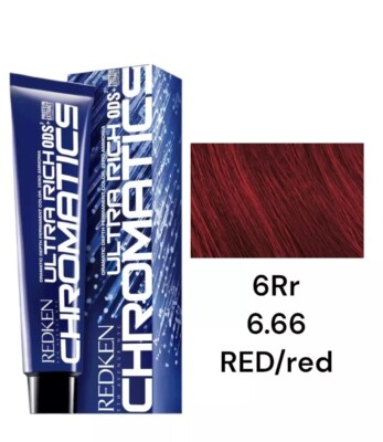 New Redken Chromatics Ultra Rich Hair Color 2 Oz. 06Rr 6.66 RED/red | eBay