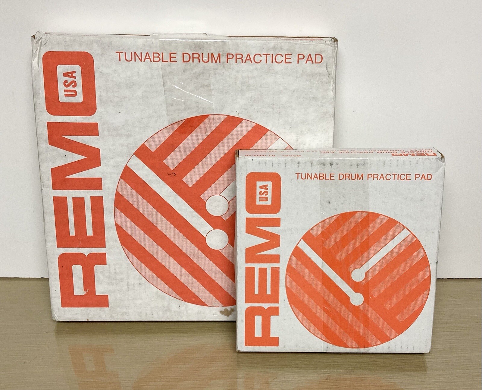 Remo -2 tunable Drum practice pads -EXIB | eBay