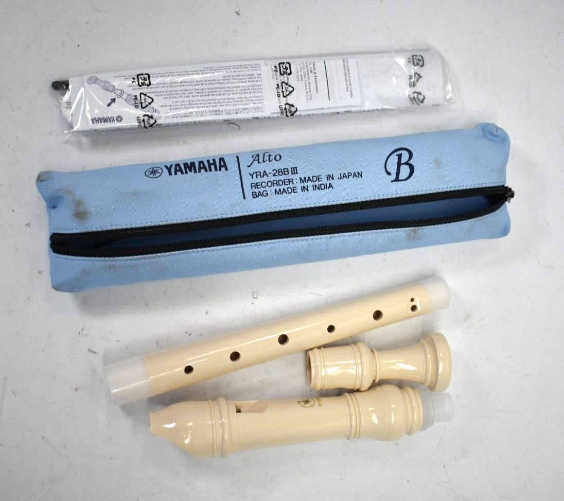 Yamaha ALto Recorder Straight Winway Baroque Fingering F Alto YRA ...