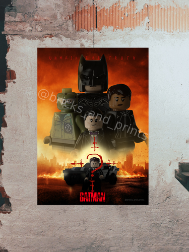 LEGO The Batman Movie Poster - Custom Print - A3 - A4 size | eBay Australia