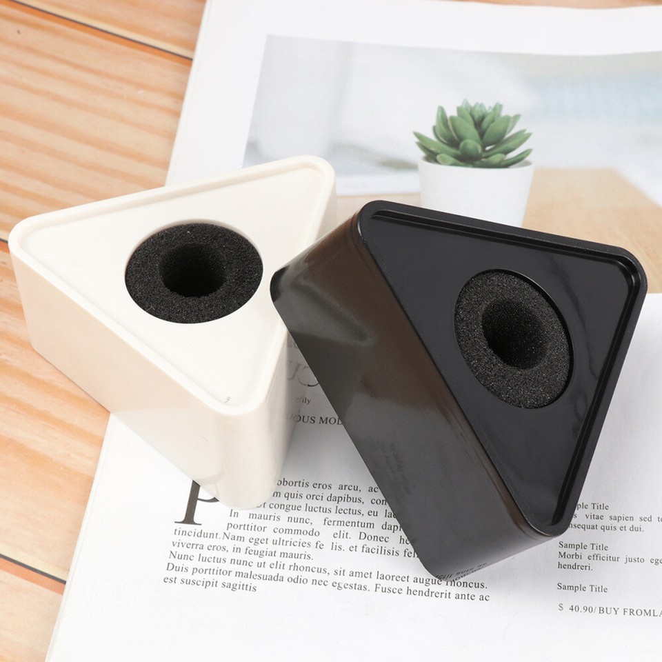 2 Pcs Triangle Mic Flag Microphone Triangular Stand Large Logo | eBay