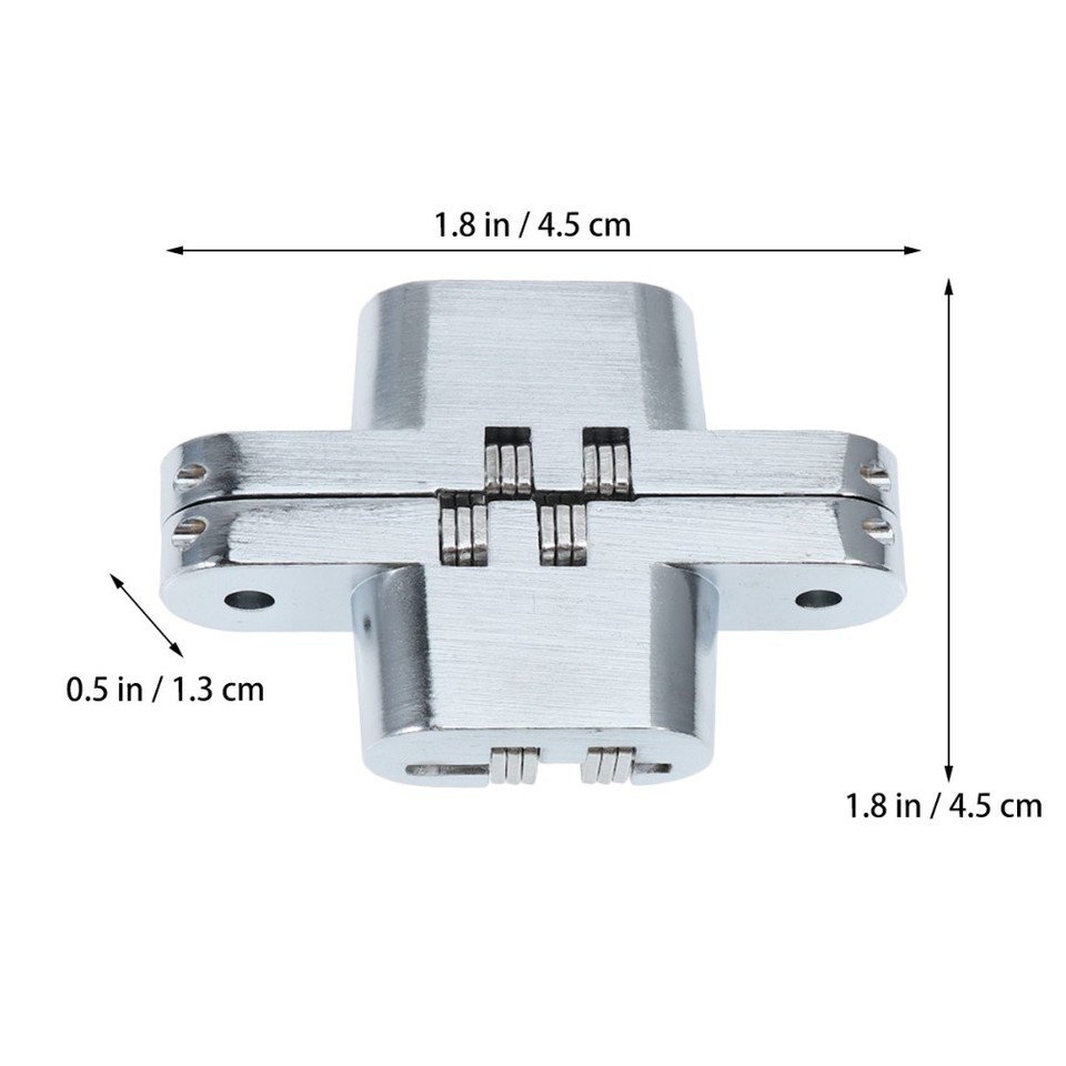 Window Hinges Metal Hidden Door Invisible Concealed Folding Bracket ...