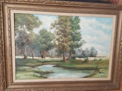 Large Bela Bodo Hungarian Born Original Painting | eBay