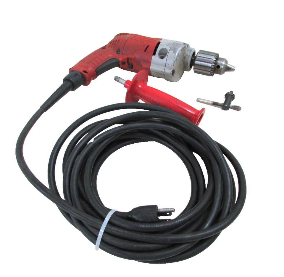 MILWAUKEE TOOLS 1/2" MAGNUM HOLE-SHOOTER DRILL 0234-1, w/ 24ft POWER ...