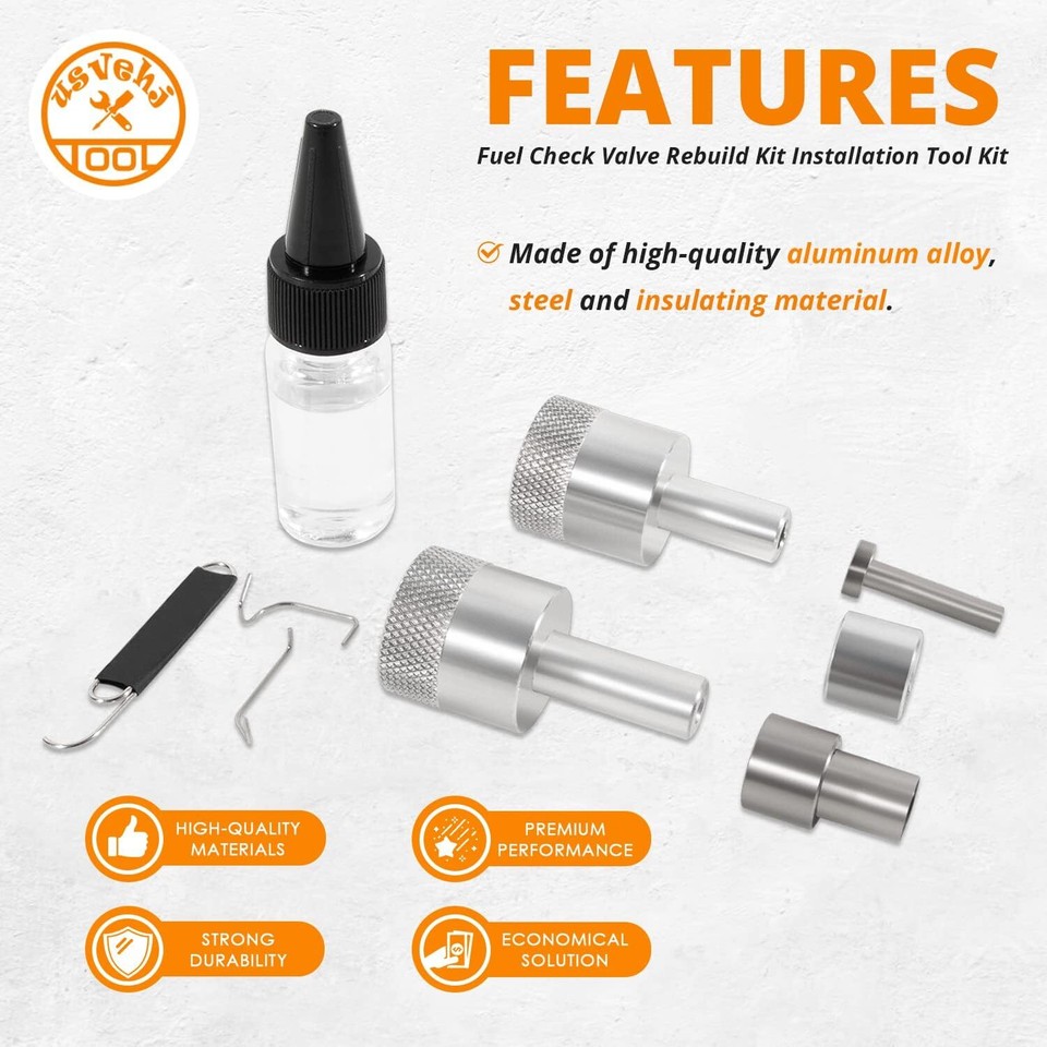 Check Valve Repair Tools Rebuild Kit Installation Tool Set for MC400 MC ...