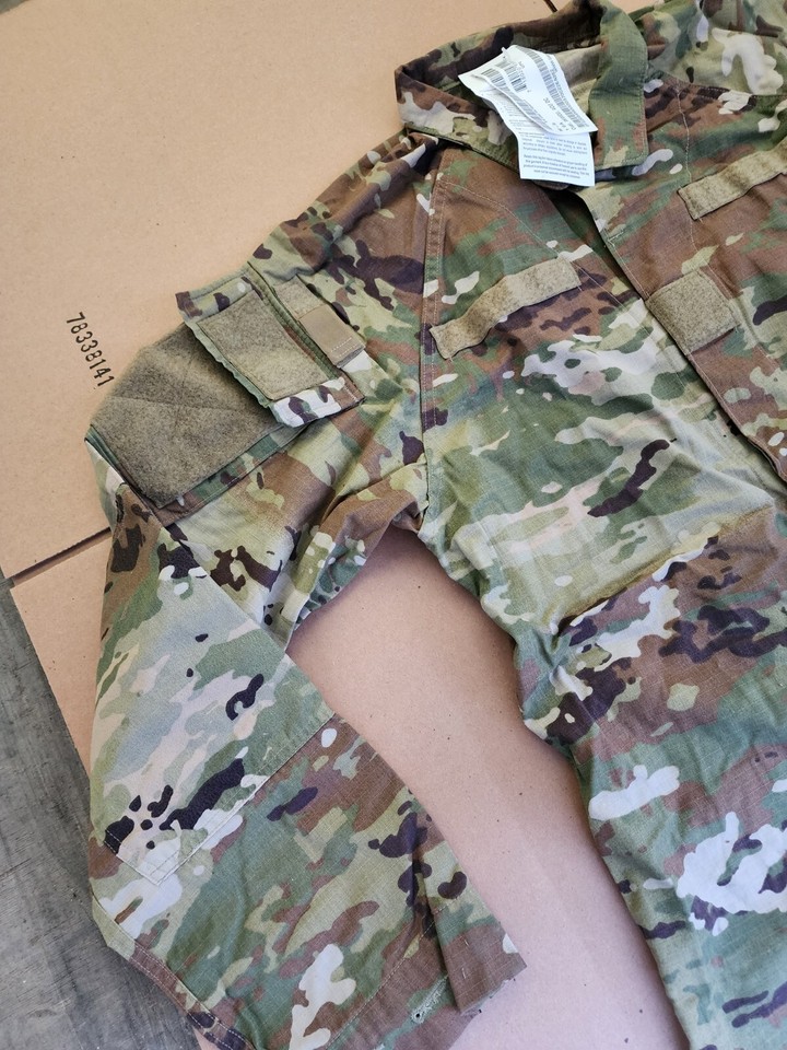 IHWCU Hot Weather Top Coat ACU OCP Jungle Multicam M-R | eBay