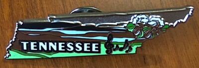 TENNESSEE STATE PIN from Willabee & Ward ~ UNITED STATES COLLECTOR PINS ...