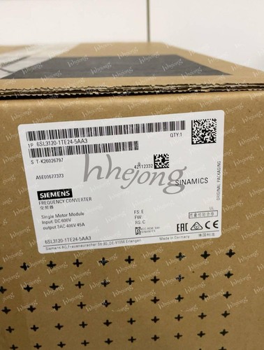 1piece SIEMENS SINGLE MOTOR MODULE 6SL3120-1TE24-5AA3 6SL3 120-1TE24 ...