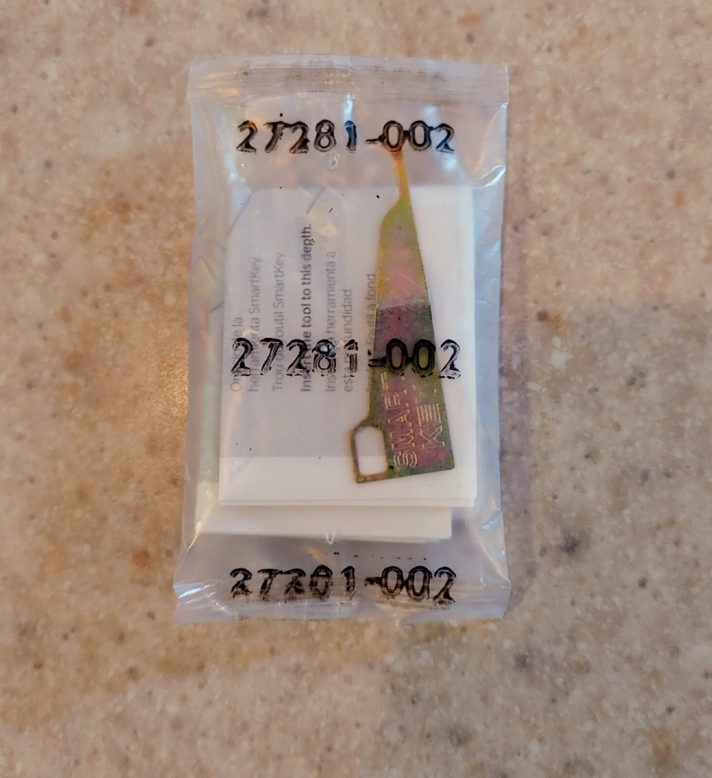 Kwikset Smart Key Rekey Tool Kit and Original Instructions 27281-002 ...