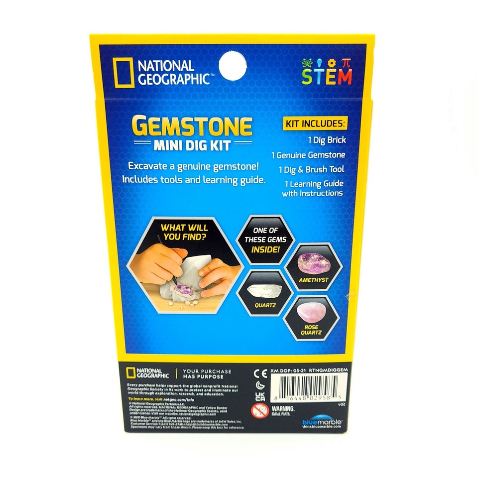 National Geographic Gemstone Dig Kit | eBay