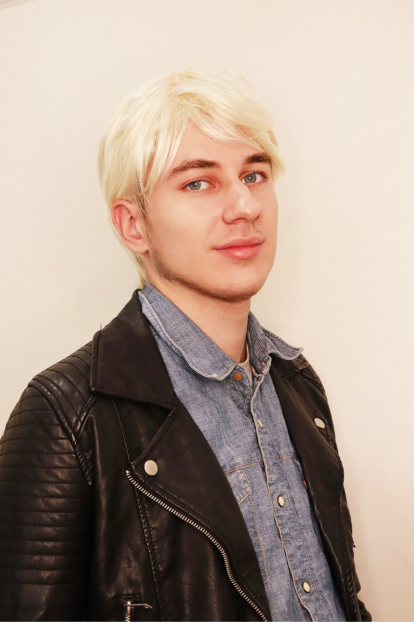 Ken Barbie Platinum Blonde Short Wig | eBay