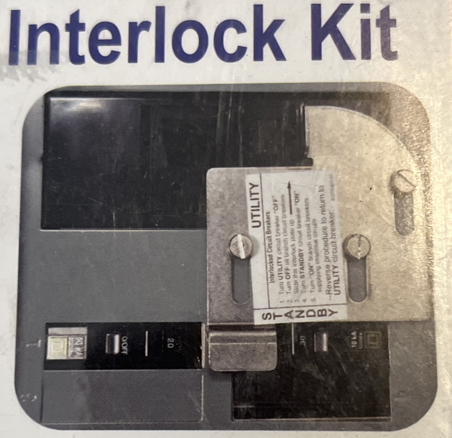 Square D QOCGK2C QO Cover Generator Main Breaker for sale online | eBay