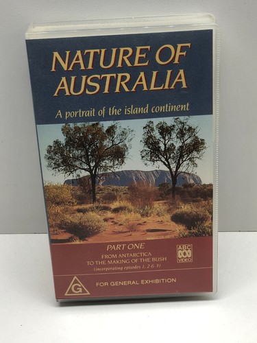 NATURE OF AUSTRALIA ABC Part One VHS Good Condition | eBay