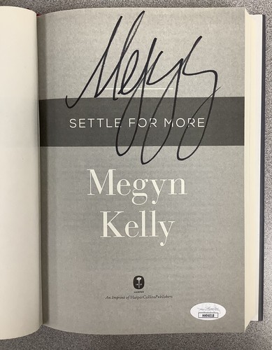 Megyn Kelly Signed Book Settle for More Fox TV News Host Anchor ...