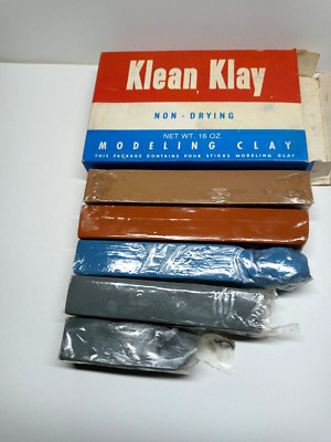 Pre-owned KLEAN KLAY Modeling Clay, Assorted Colors, #20, Non-Drying ...