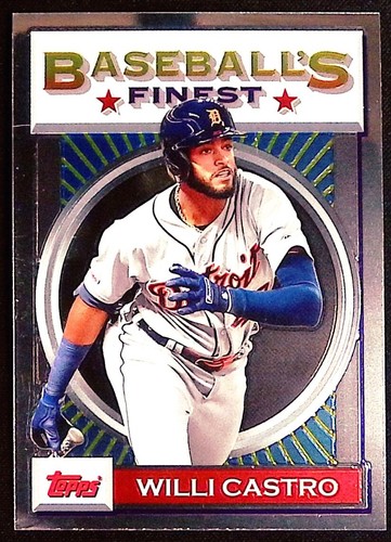 Willi Castro - 2020 Topps Finest Flashbacks #45 - Tigers | eBay