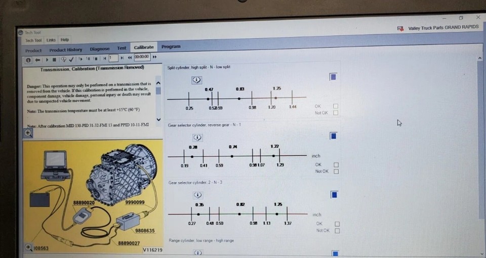 VOLVO I-SHIFT TRANSMISSION TECU,ECU.COMPUTER. ATO2612D TRANSMISSION ...