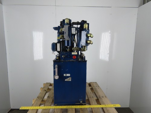 Parker HPU 7070BMD 20 Gal 7GPM 426PSI 460V 3Ph 2Hp Hydraulic Power Unit ...