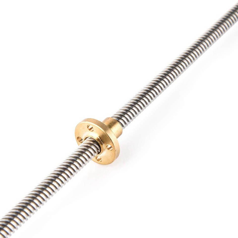 8mm T8 Lead Screw Threaded Rod Trapezoidal ACME Stepper 100-600mm 3D ...