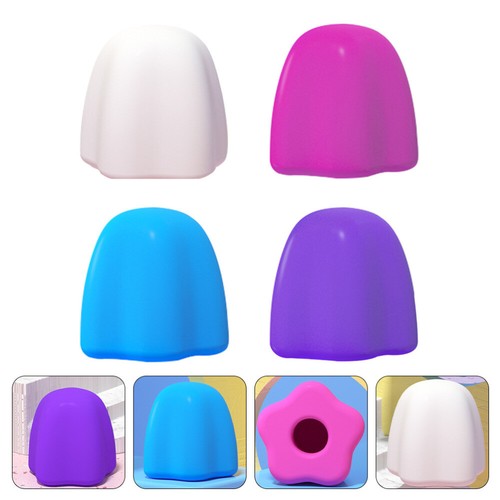 4 Pcs Toothpaste Cap Cover Child Caps Self Closing Mint No Mess | eBay