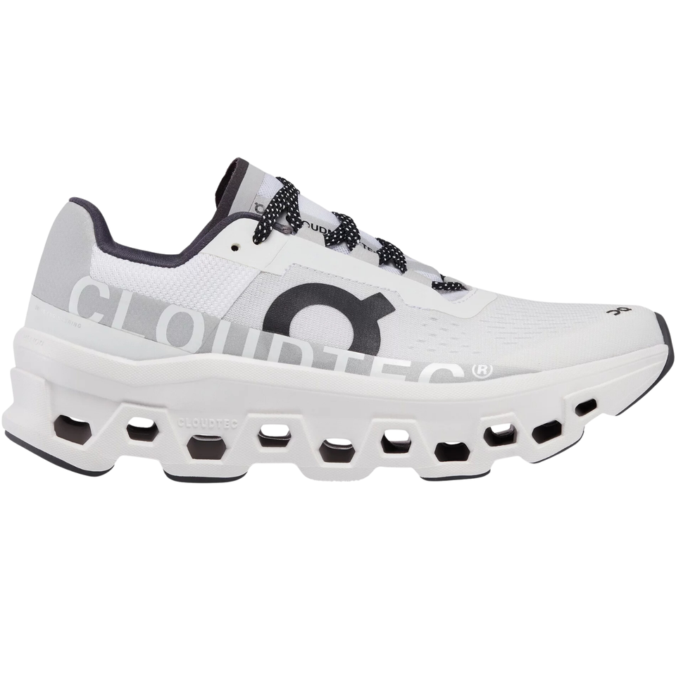 New On Cloud Running Cloudmonster All White 61.98434 Mens Running Men’s ...