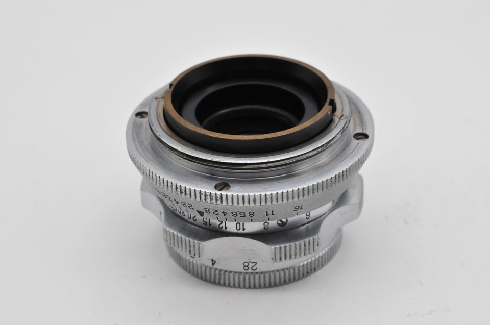 45MM 45/2.8 MINOLTA SUPER ROKKOR IN LEICA THREAD MOUNT + HOOD AND ...