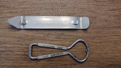 Two Canada Dry Ginger Ale Soda Pop bottle Openers/ Church Key | eBay