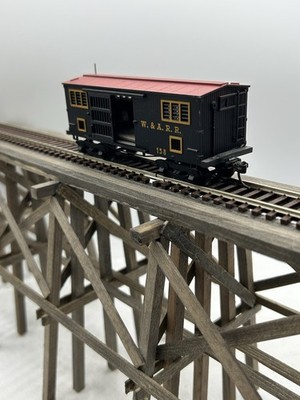HO Scale Mantua Western & Atlantic W&ARR Old Time Boxcar #158 Vintage ...
