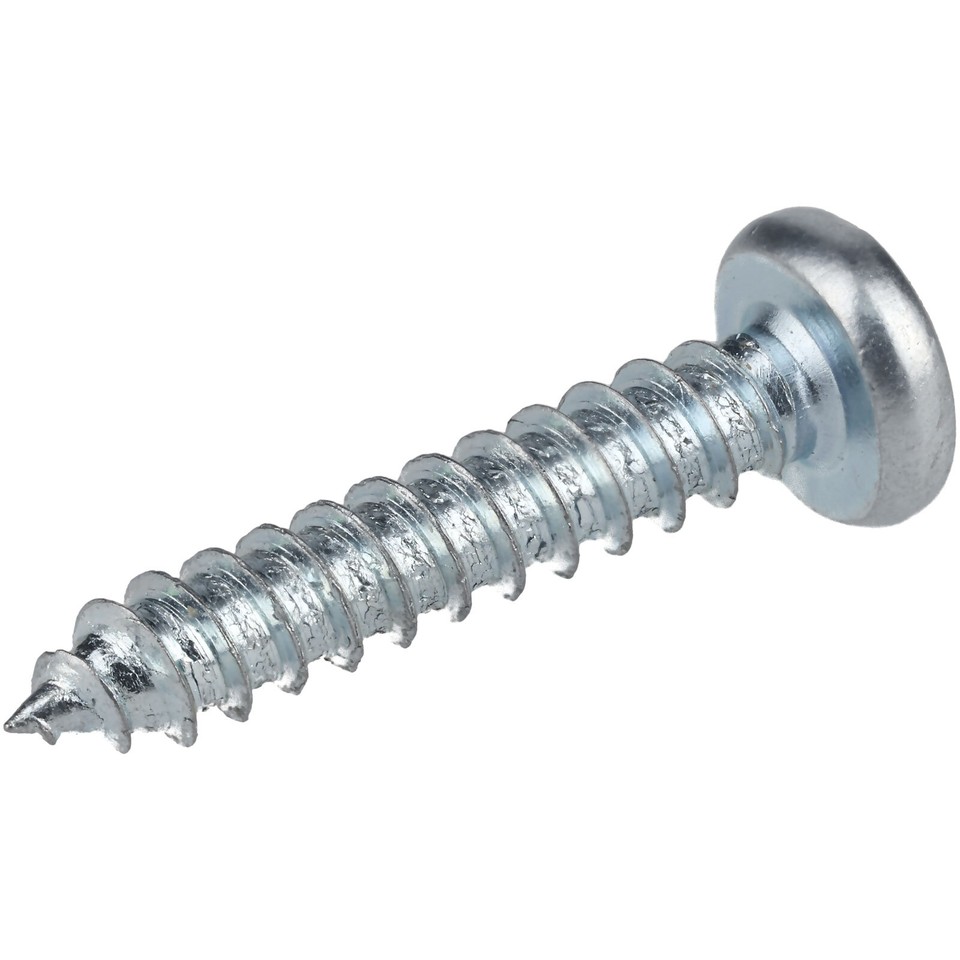 R-TECH 337111 Pozi Pan Head Self-Tapping Screws No.6 3/4in 19.0mm ...