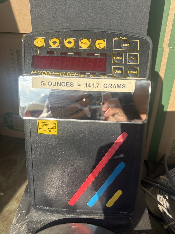 Fillon Pichon FP7000 Select Auto Body Shop Paint Mixing Digital Scale ...