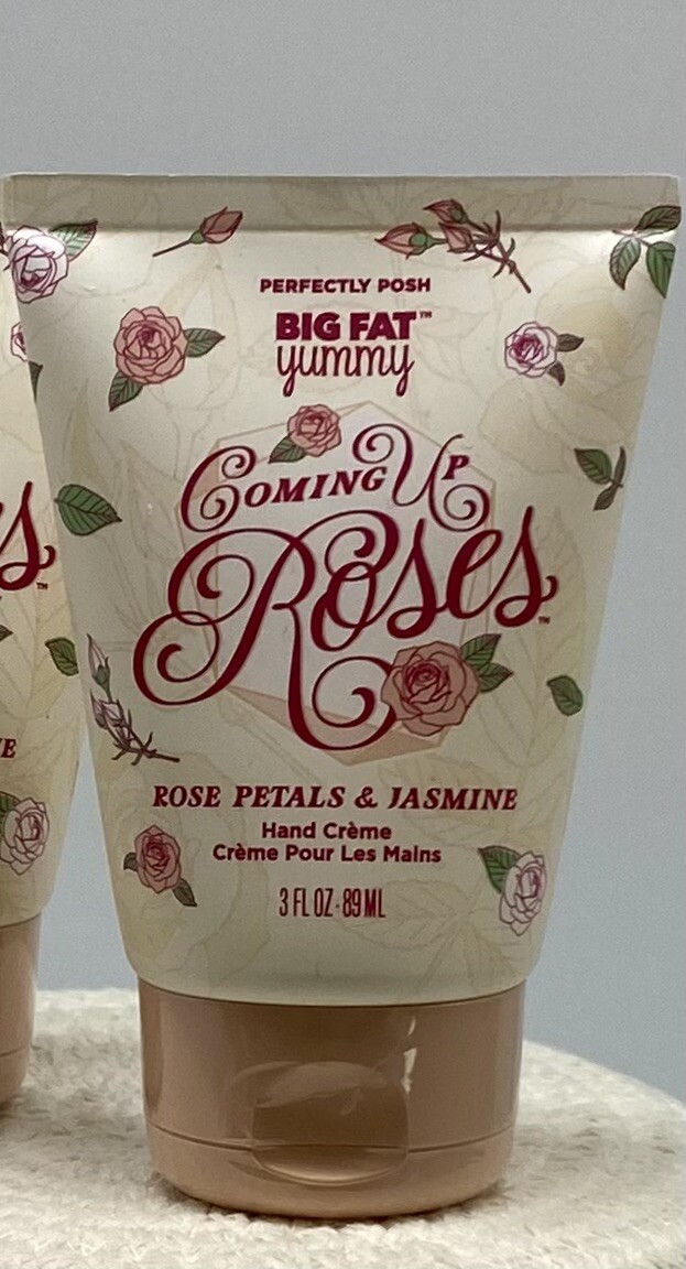 Perfectly Posh Hand Cream COMING UP ROSES -Rose Petals & Jasmine- BFYHC ...
