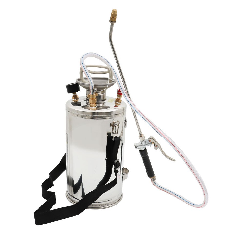 Stainless Steel Sprayer 1/1.5/2/3/3.5 Gallon Pump Sprayer for Lawn ...