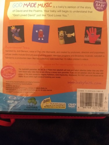 Baby Faith God Made Music, God made me. Dvd | eBay