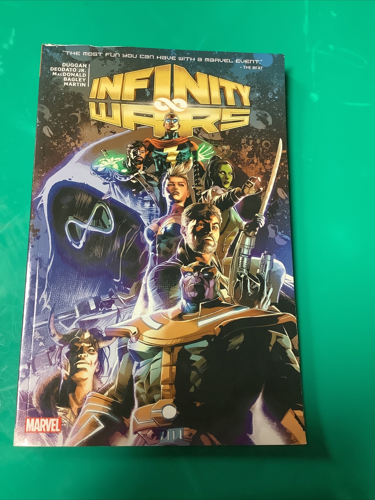 Infinity Wars Collects #1-6 Gerry Duggan Marvel Comics TPB Paperback ...