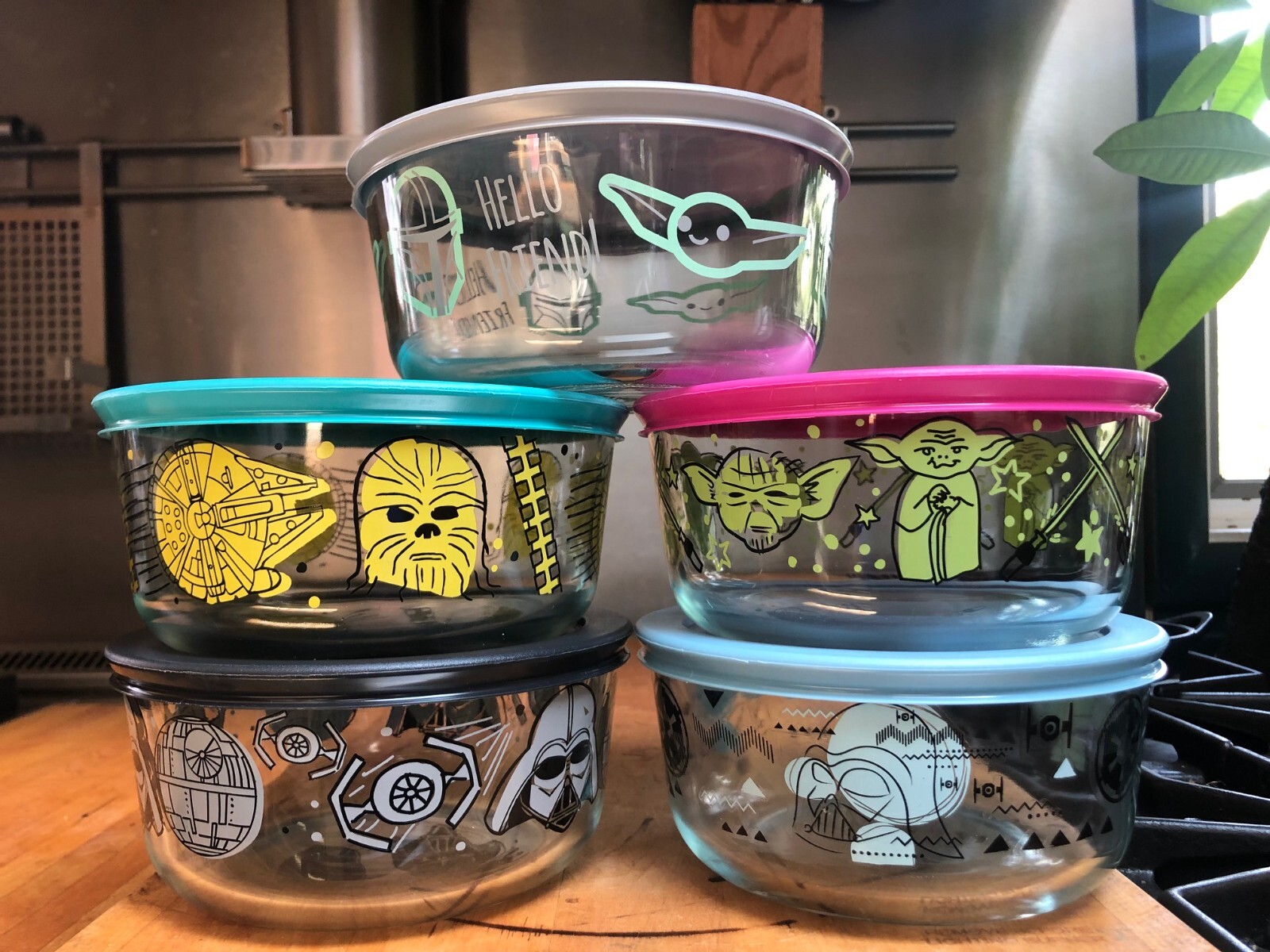 Pyrex Decorated Storage Bowls Create Your Own Set Star Wars Batman ...