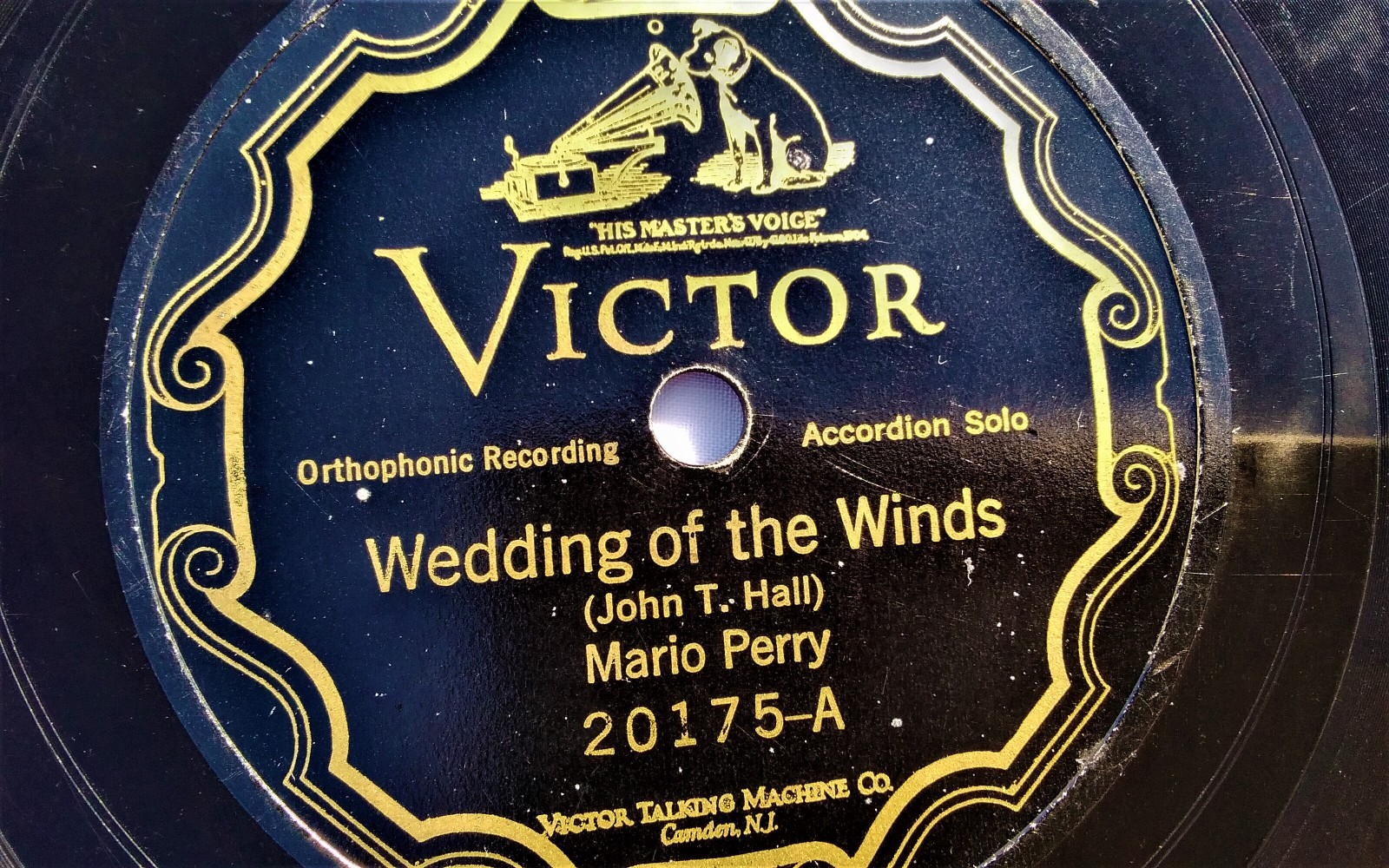 Mario Perry 78rpm Single 10-inch Victor Records VE #20175 Wedding Of ...