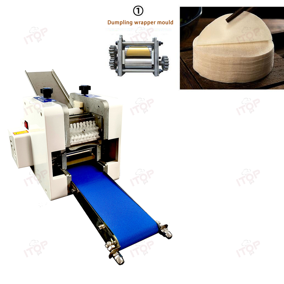 Dumpling Wrapper Making Machine Wonton Wrappers Mold Noodle Maker 110V ...