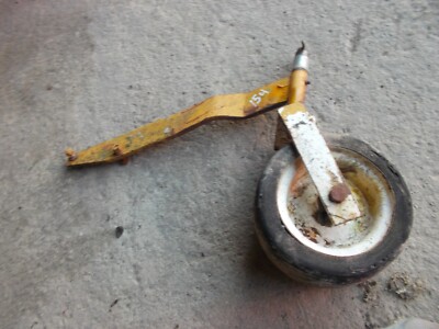 Woods 59 Belly Mower front guide late model solid wheel w/ mounting ...