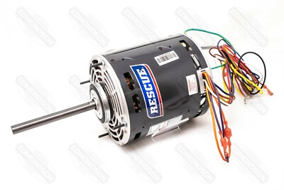 US Motors 5470 Rescue 5.6" Direct Drive Blower Motor, 115V, 3/4-1/5 HP ...