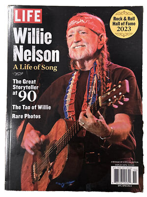 Life Magazine November 2023 Willie Nelson Rare Photos Rock & Roll Hall ...