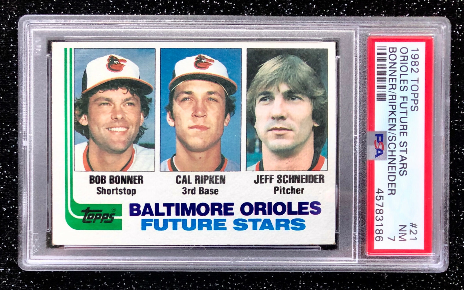1982 Topps Cal Ripken 'Orioles Future Stars' #21 Baseball Baltimore PSA ...