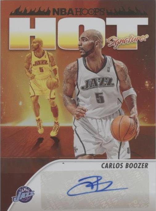 2023-24 Panini NBA Hoops - Hot Signatures Carlos Boozer #HS-BOO (AU ...